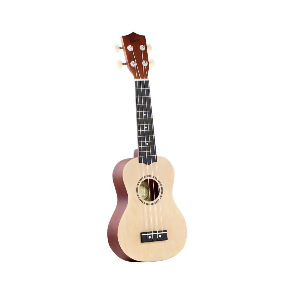 8734 – Ukulele Soprano 21” – Brown Full Set – Sonnet